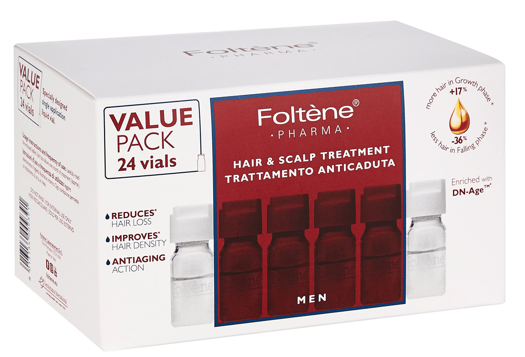Hair Thinning Treatment for Women | 12 VIALS - Foltene® Pharma