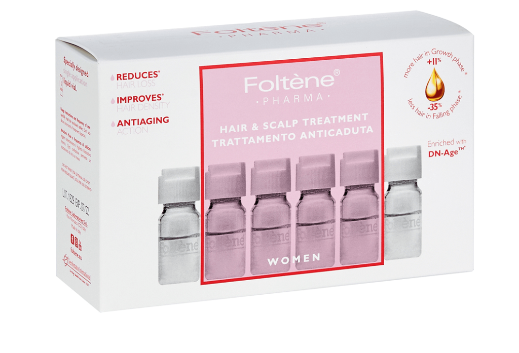 HAIR & SCALP TREATMENT | WOMEN | 12 VIALS - Foltene® Pharma